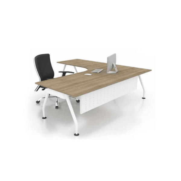 How L-Shaped Office Tables Maximises Workspace in Malaysia